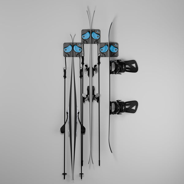 Ski Rack for Wall Mounting: Why Gravity Grabber Is the Best Way to Sto ...