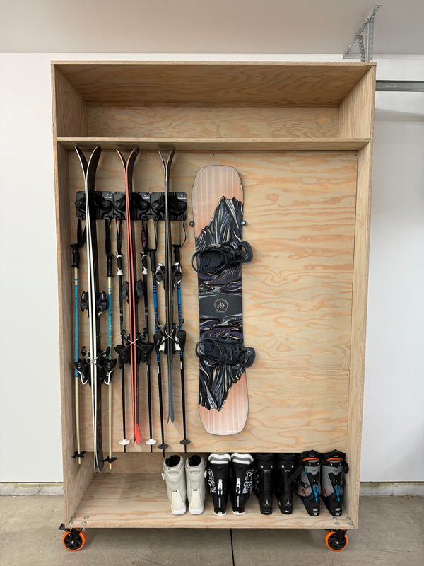 Ski Racks for Home: How to Store Your Gear Smarter - Gravity Grabber®